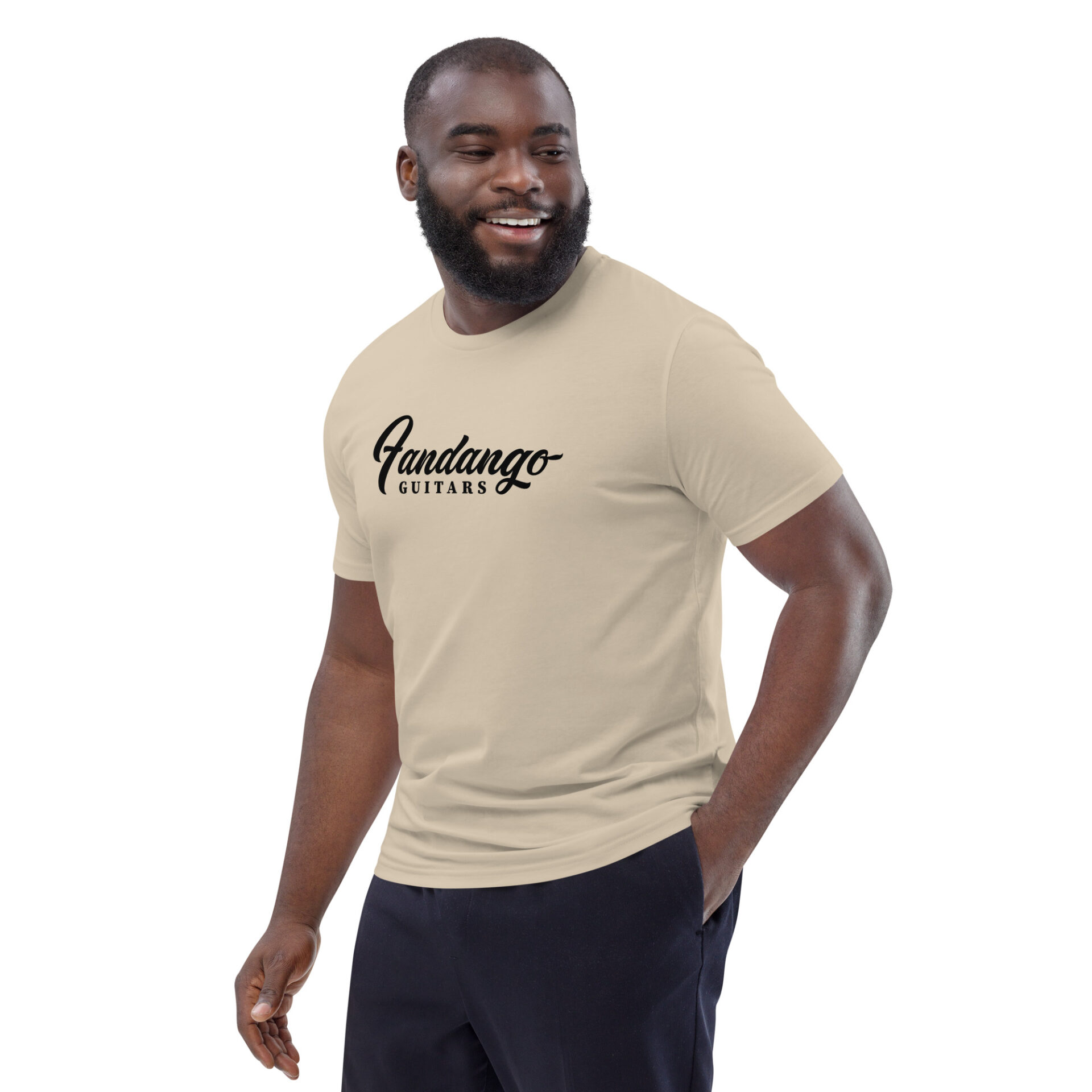 Organic Cotton T-Shirt Fandango Brand - Fandango Guitars
