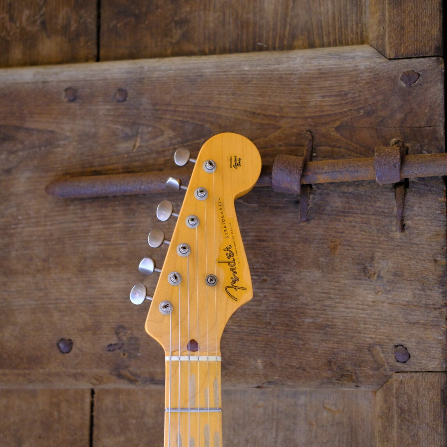 1956 FENDER STRAT LTD TAOS TURQUOISE - Fandango Guitars