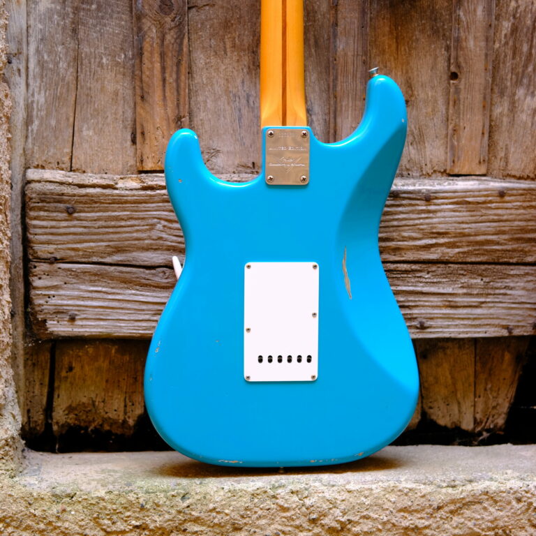 1956 FENDER STRAT LTD TAOS TURQUOISE - Fandango Guitars