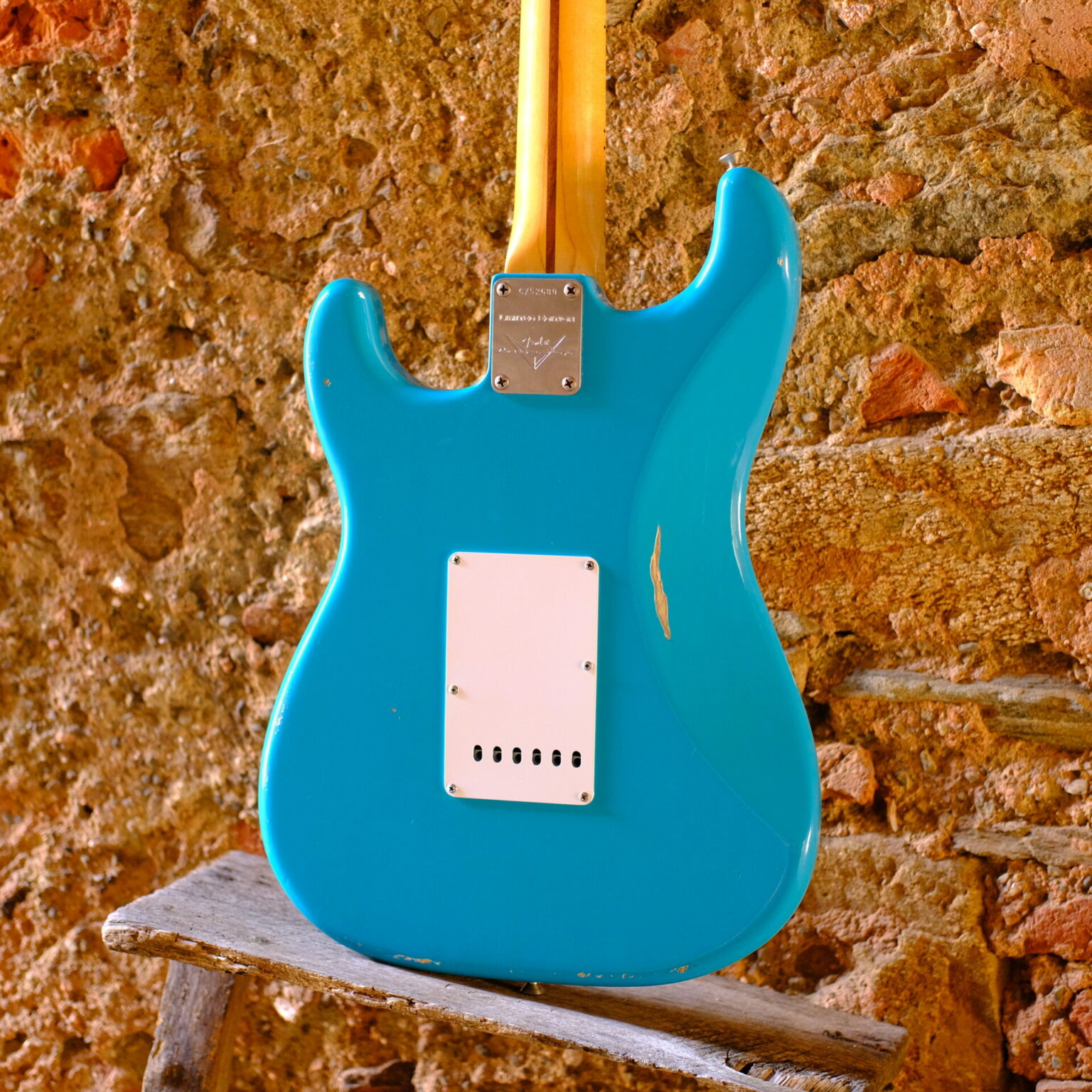 1956 FENDER STRAT LTD TAOS TURQUOISE - Fandango Guitars